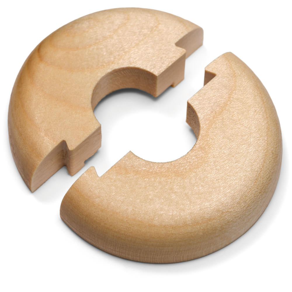 HARO Radiator rosettes 15 mm ID Maple